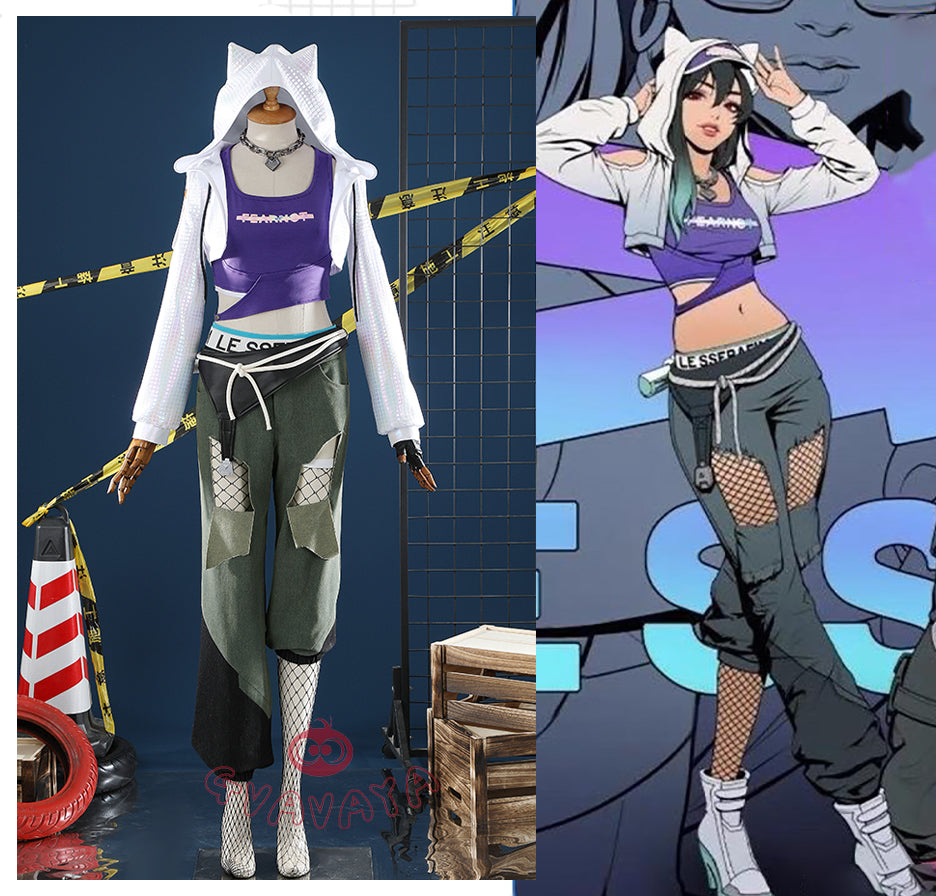 Gvavaya Game Cosplay Overwatch 2 LS Collab Cosplay Ashe Cosplay Costum