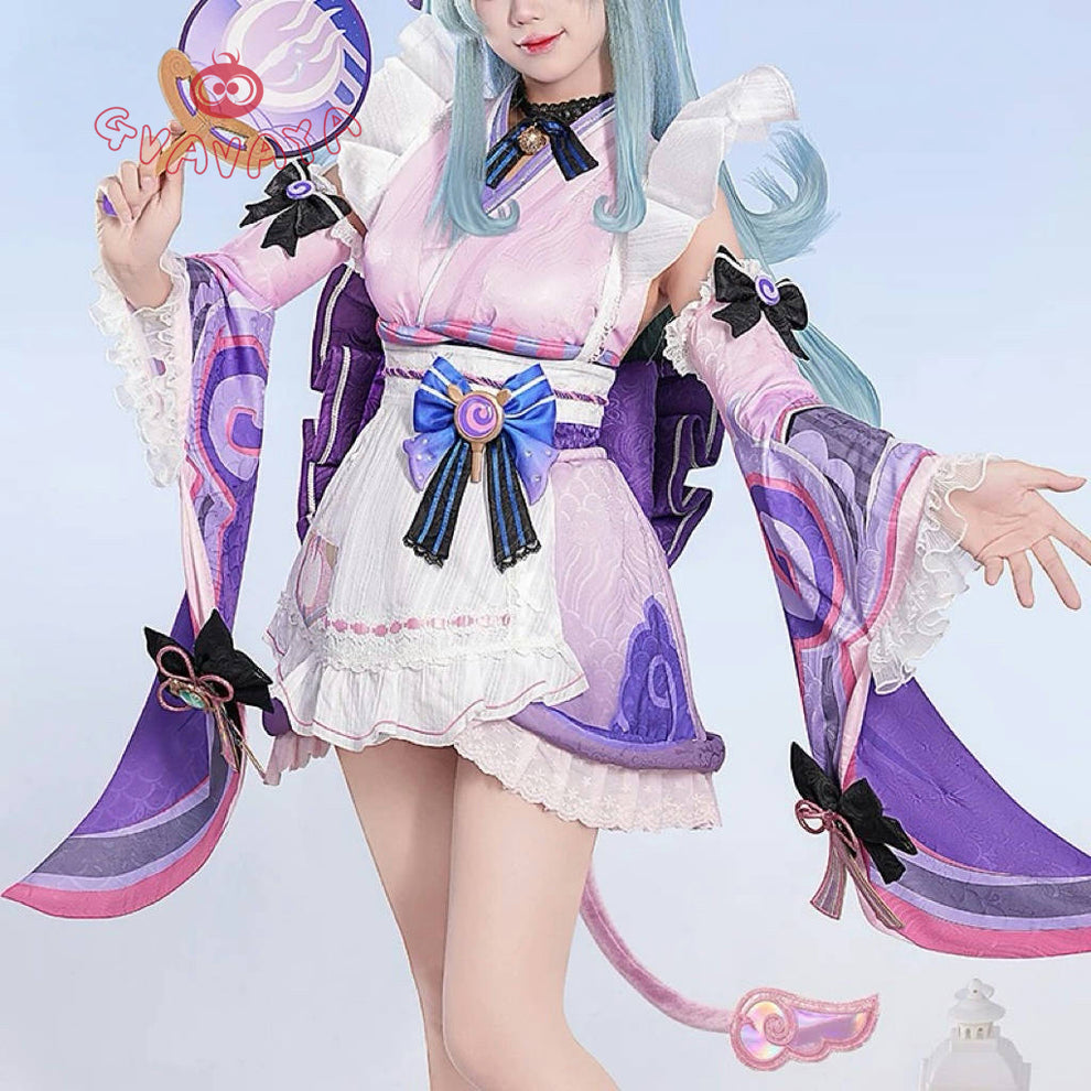 Gvavaya Game Cosplay Genshin Impact Cosplay Yumemizuki Mizuki Cosplay