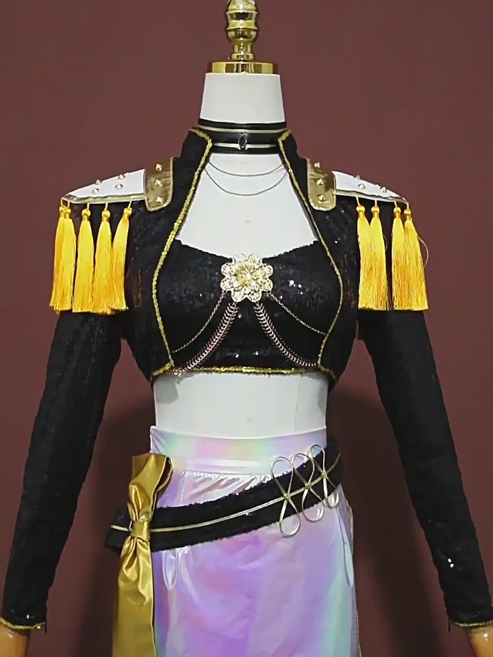 Gvavaya Anime Cosplay K-Pop Demon Hunters Cosplay Mira Stage Golden Bl