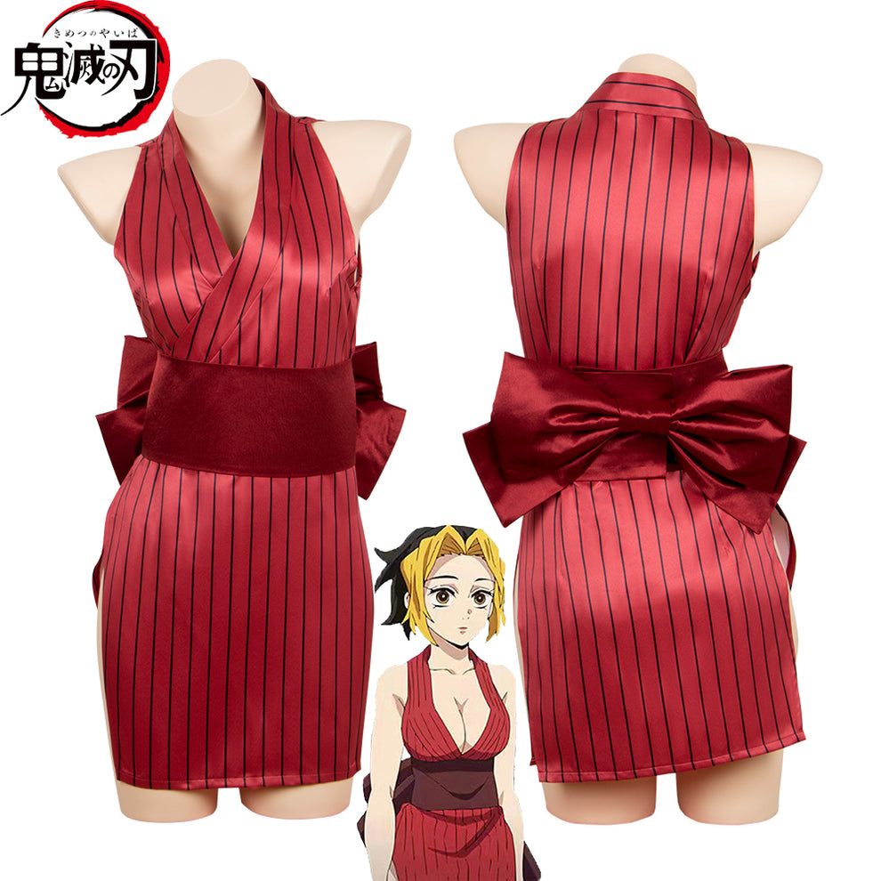 Gvavaya Anime Cosplay Uzui Tengen Wife Makio Cosplay Costume